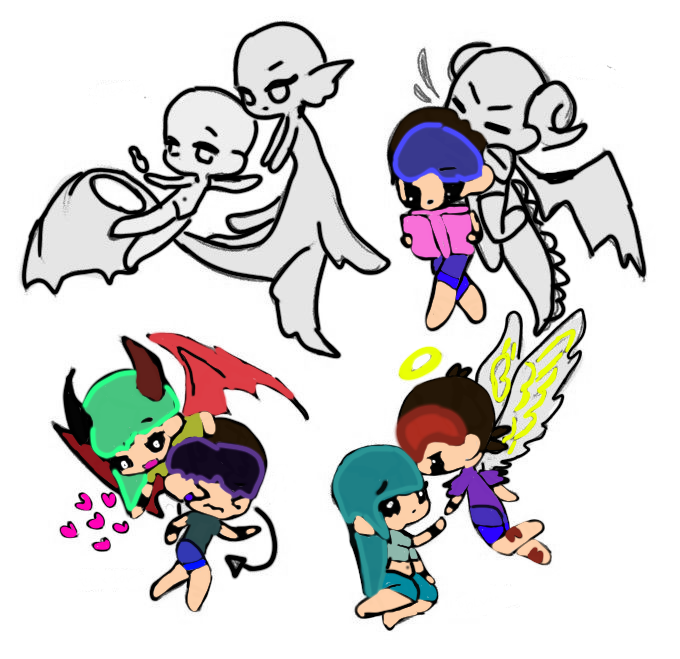 callob with my ocs - ibisPaint