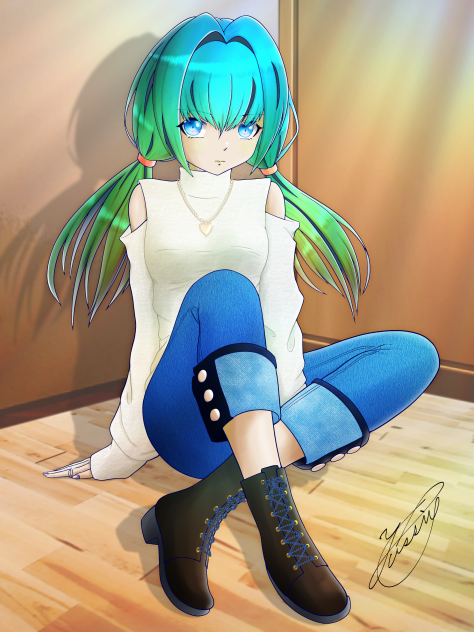 Just the way I feel - ibisPaint