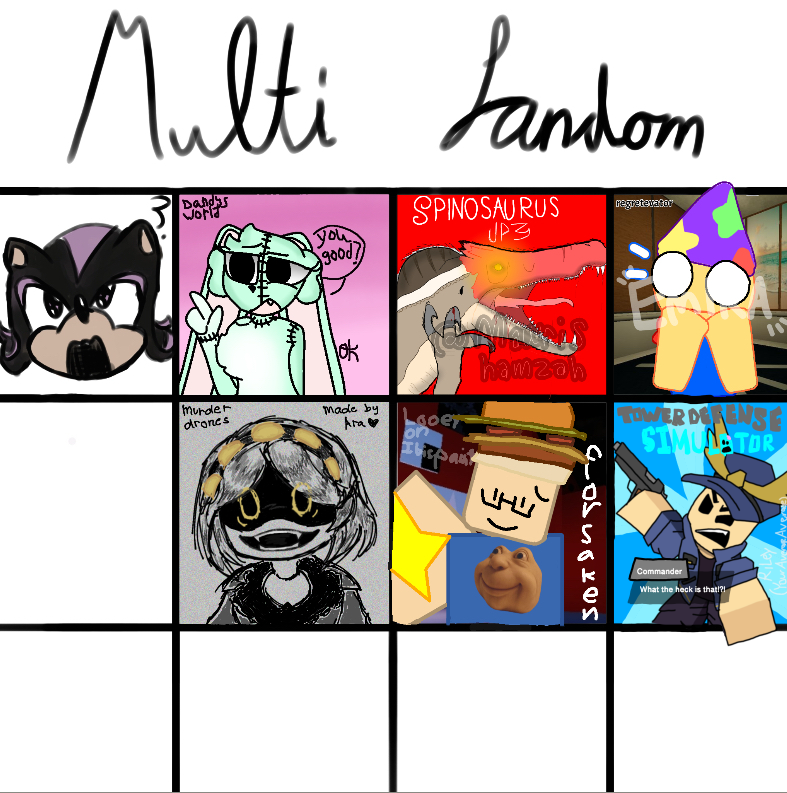 Multi-fandom collab! - ibisPaint