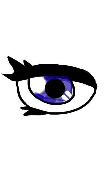 œil bleu - ibisPaint