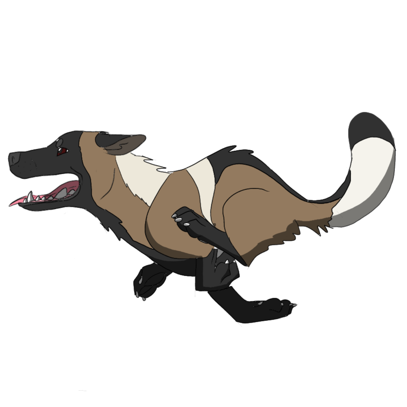 Dog Gallop Profile2 - ibisPaint