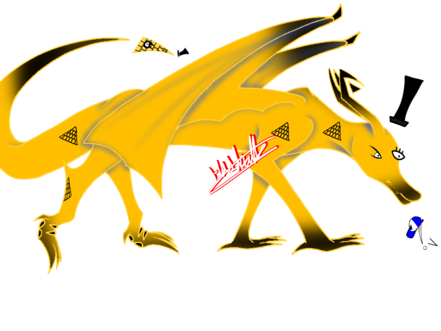 Bill Cipher da dragon - ibisPaint