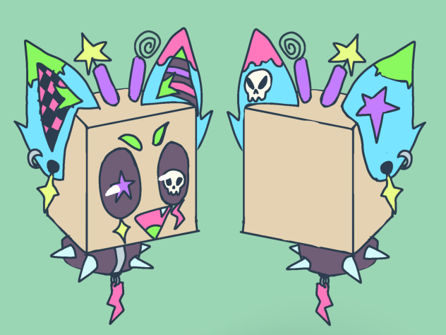 Box head oc! - ibisPaint