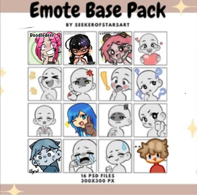 Emote collab - ibisPaint