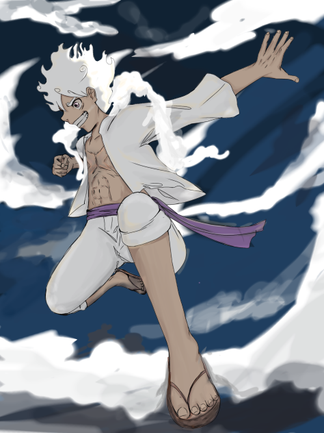 luffy 5th gear - ibisPaint