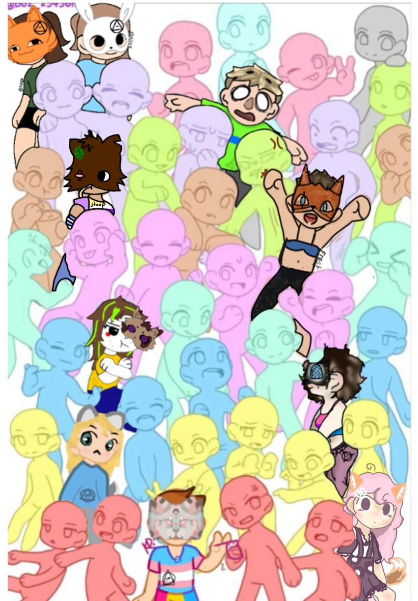 Therian collab X3 - ibisPaint