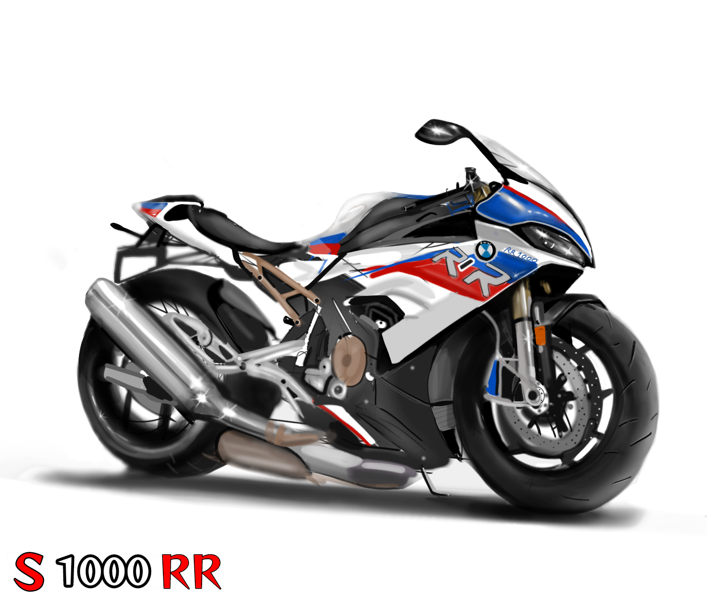BMW s1000 rr - ibisPaint