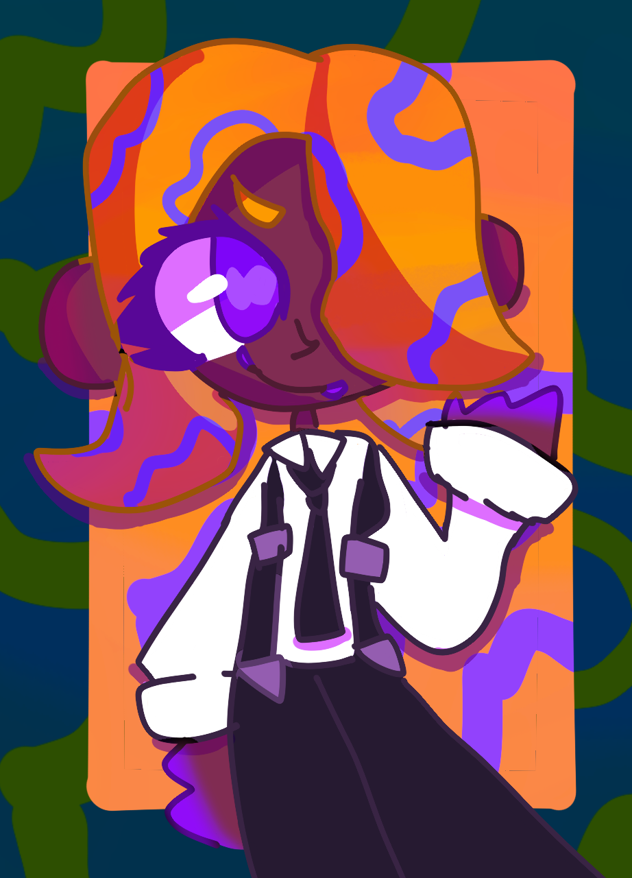 Blue Ringed Octo Gal - ibisPaint