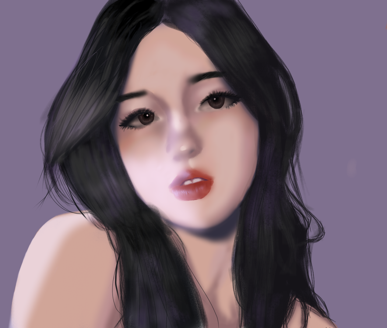 first semi-realistic drawing!! - ibisPaint