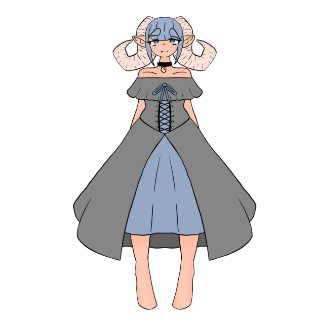 Redraw of a character design - ibisPaint