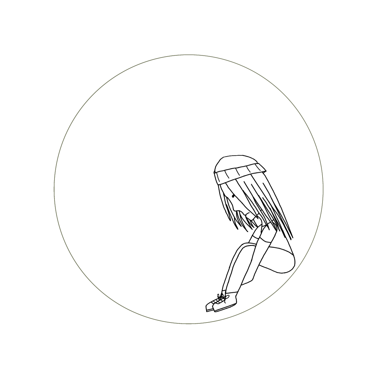 Trapped Coloring Page - ibisPaint