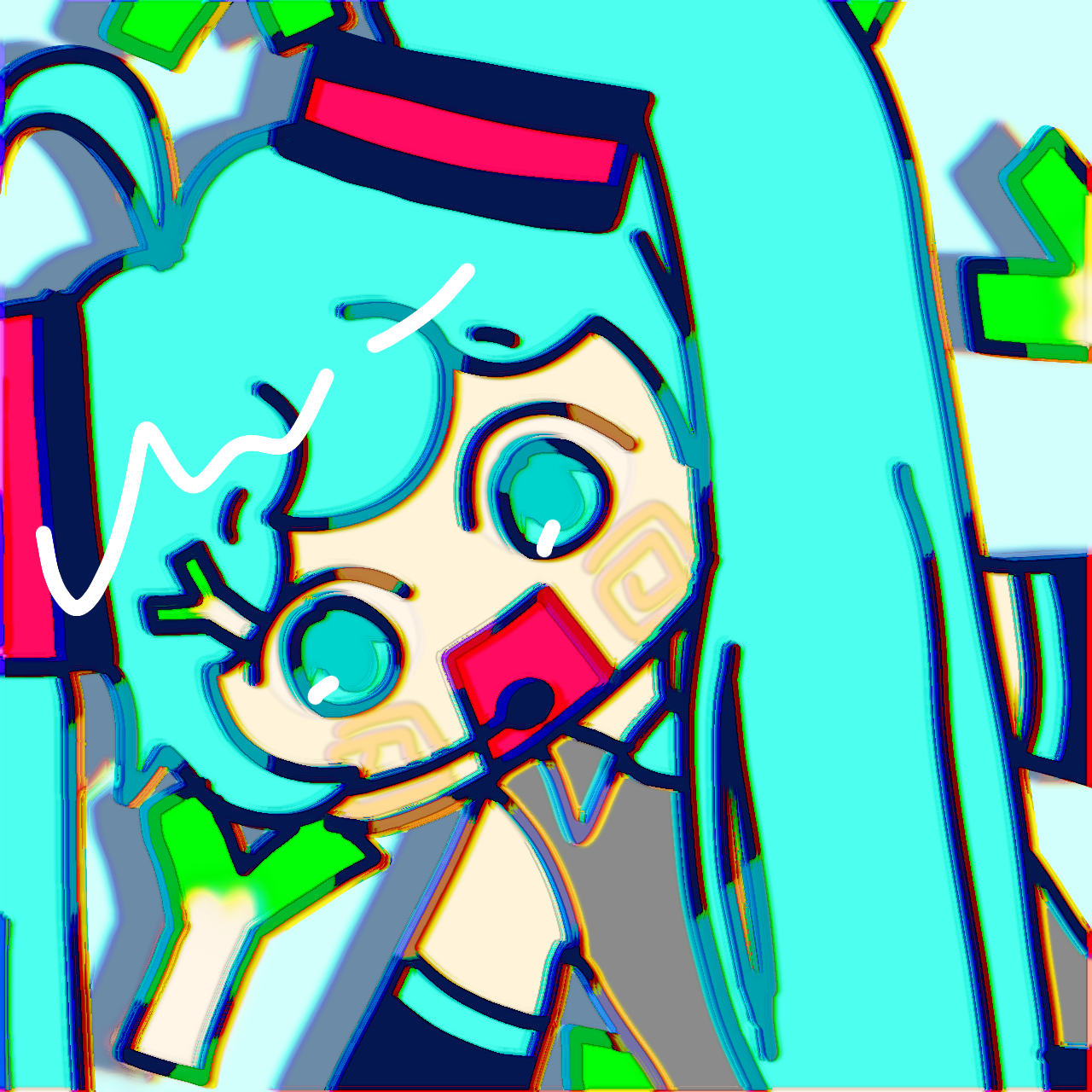 Miku chibi - ibisPaint