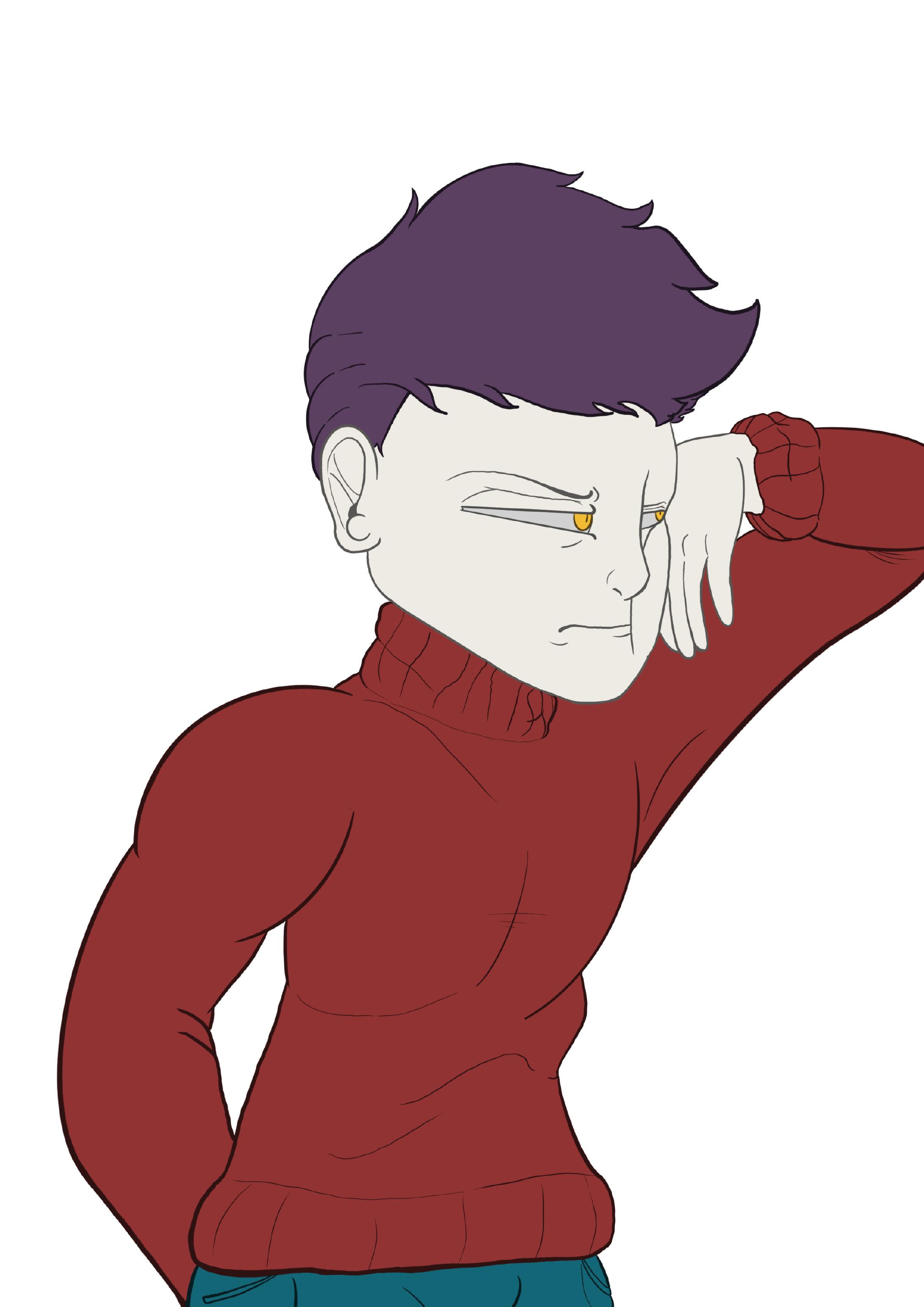 LUKEWARM SILVERFUR (No BG’s and shading) - ibisPaint