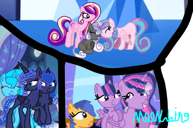 the MLP Royal family - ibisPaint