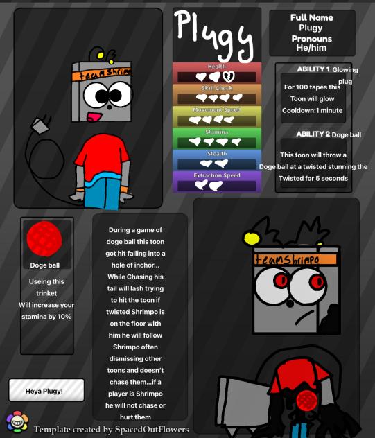 Dandy’s world oc! Plugy Fixed! - ibisPaint