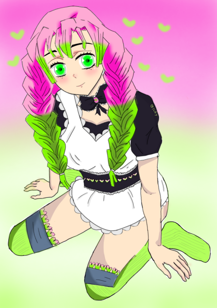Maid Mitsuri - ibisPaint