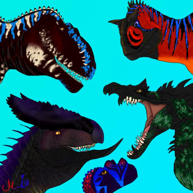 POT Dino’s I loveeee - ibisPaint