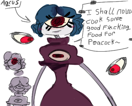 Argus drawing - ibisPaint