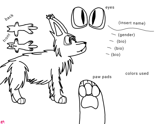 (free to use!) warrior cats oc base - ibisPaint