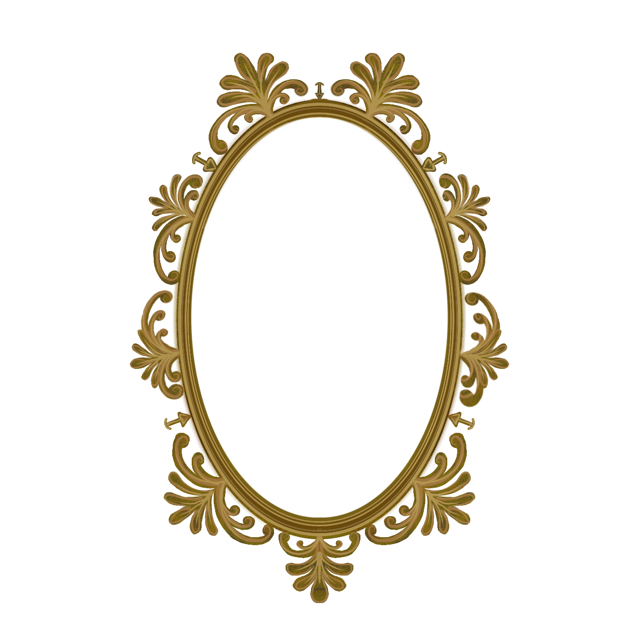 brown vintage frame - ibisPaint