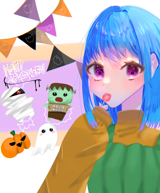 Happy Halloween!! - ibisPaint
