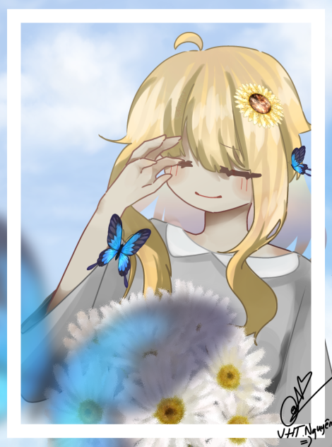 Sunflower 🌻 - ibisPaint