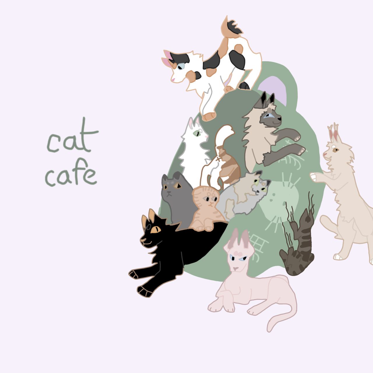 cat cafe! - ibisPaint
