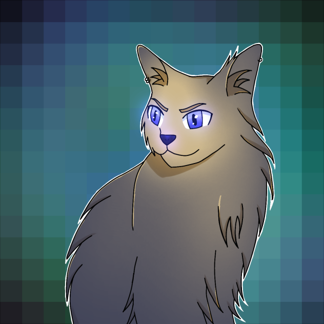 Glow Cat - ibisPaint