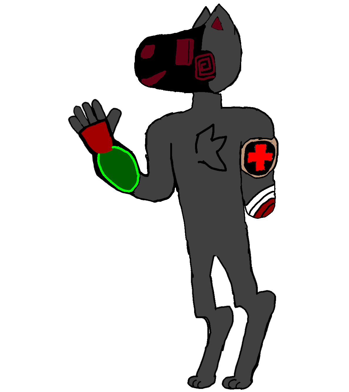 Smoky the protogen - ibisPaint