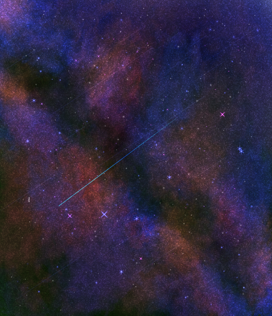 Galaxy sky - ibisPaint