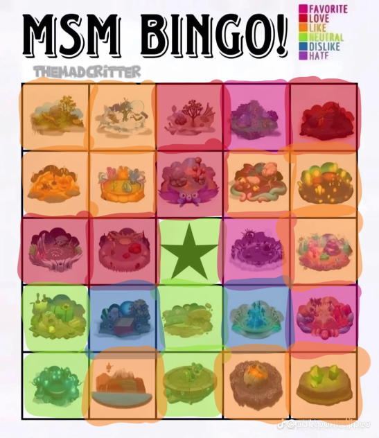 MSM bingo - ibisPaint