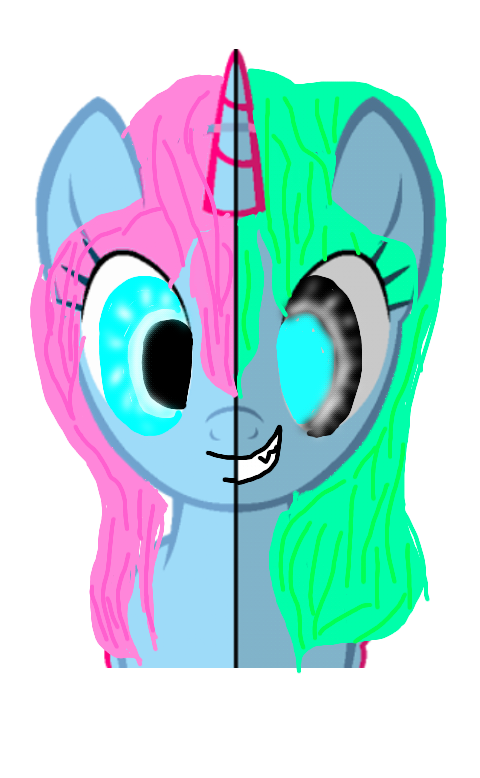 Mlp Dark Side And Light Side - ibisPaint