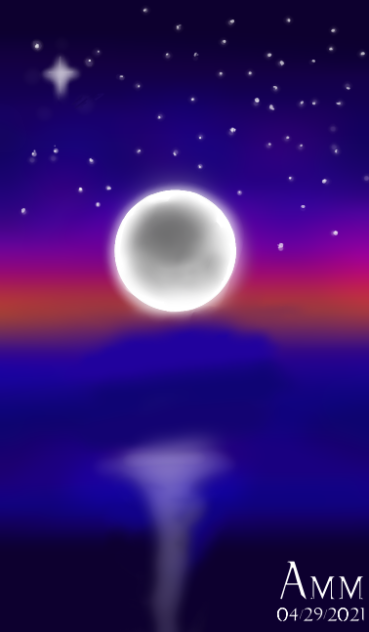 Starry night - ibisPaint