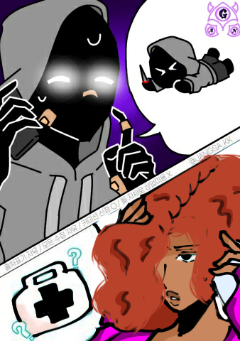 A finished fake collab - ibisPaint