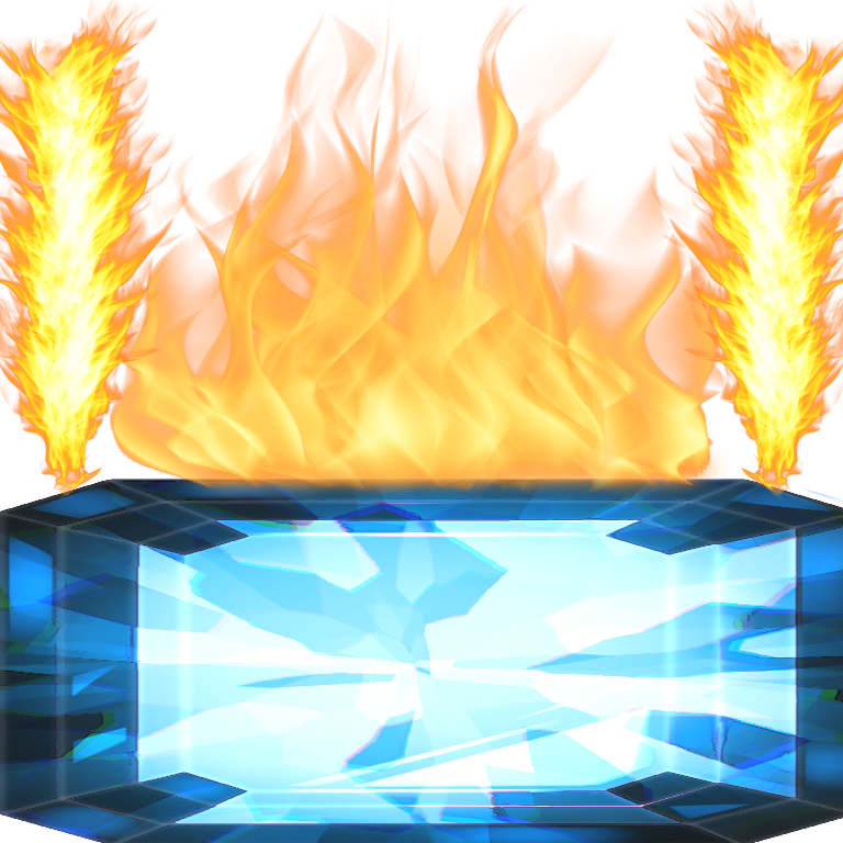 Fogo no diamante - ibisPaint