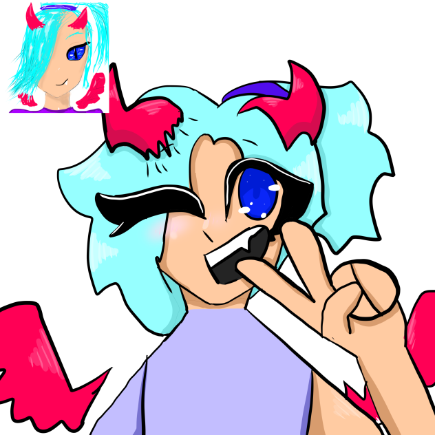 Redraw of a VERY old drawing - ibisPaint