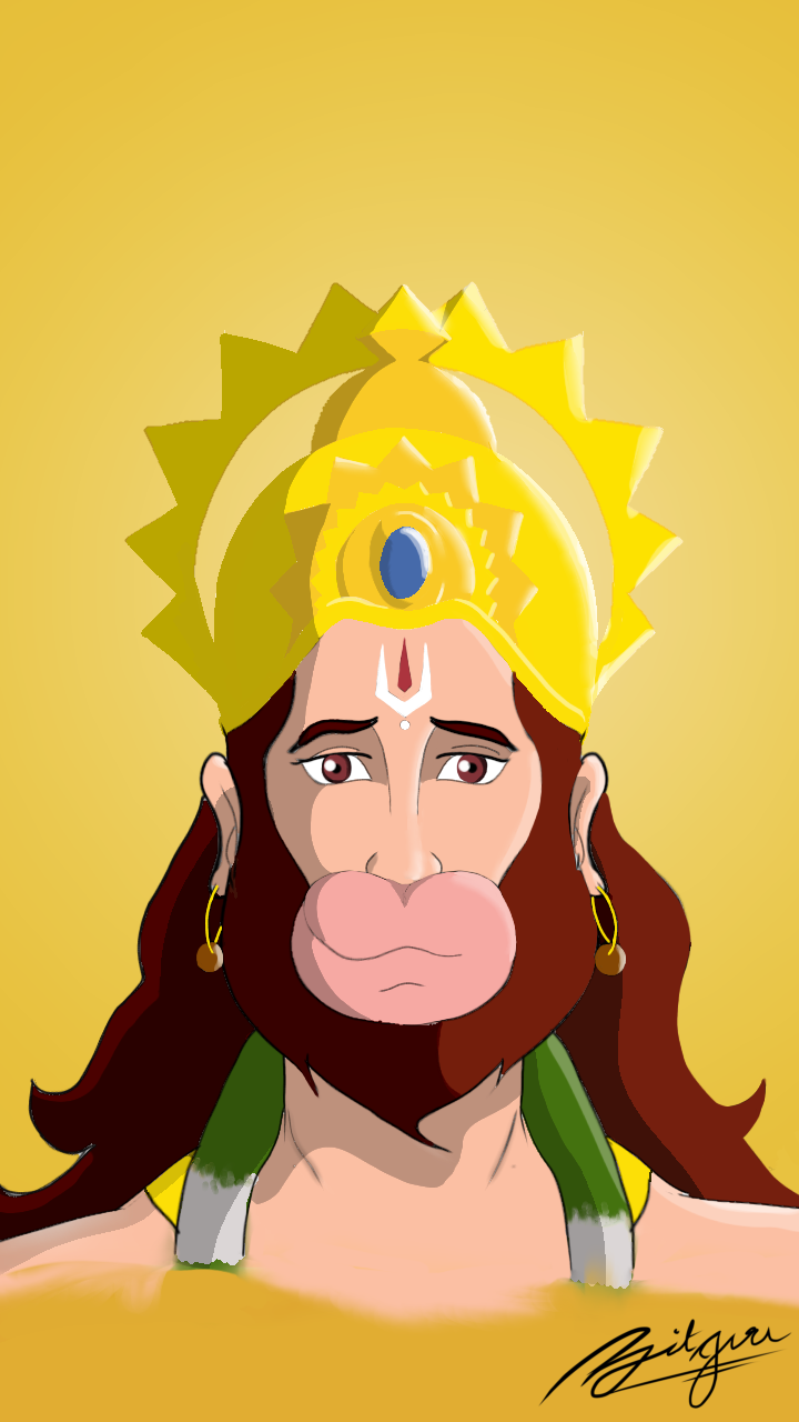 Hanuman Ji - ibisPaint