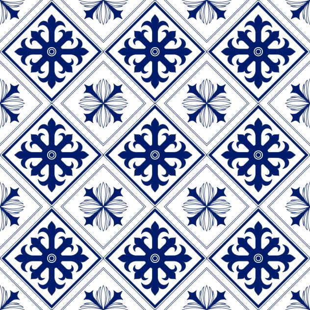 Azulejos Pattern 2 - ibisPaint