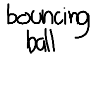 bouncing ball - ibisPaint