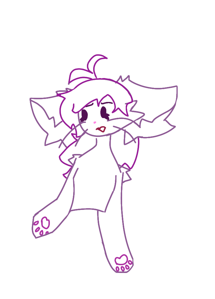 cat outline thingy - ibisPaint