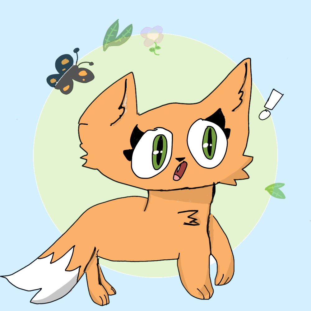 Surprised fox - ibisPaint
