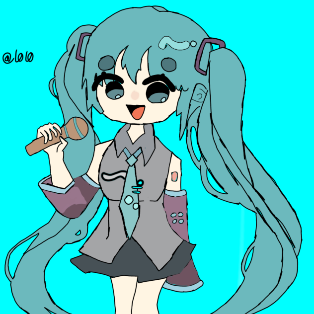 Singer girl - ibisPaint