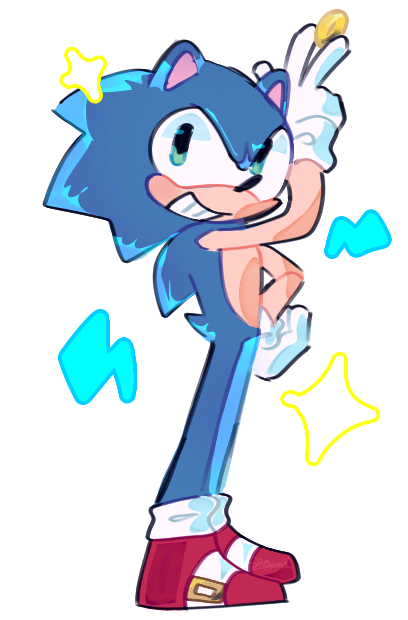 Sonic(Remake) - ibisPaint
