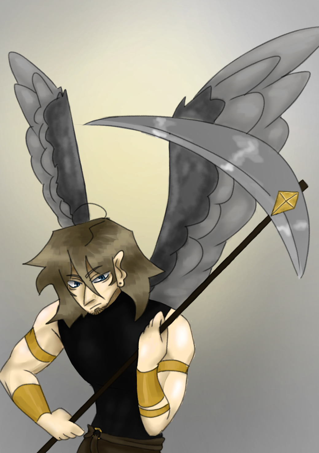 idk how to render weapons - ibisPaint