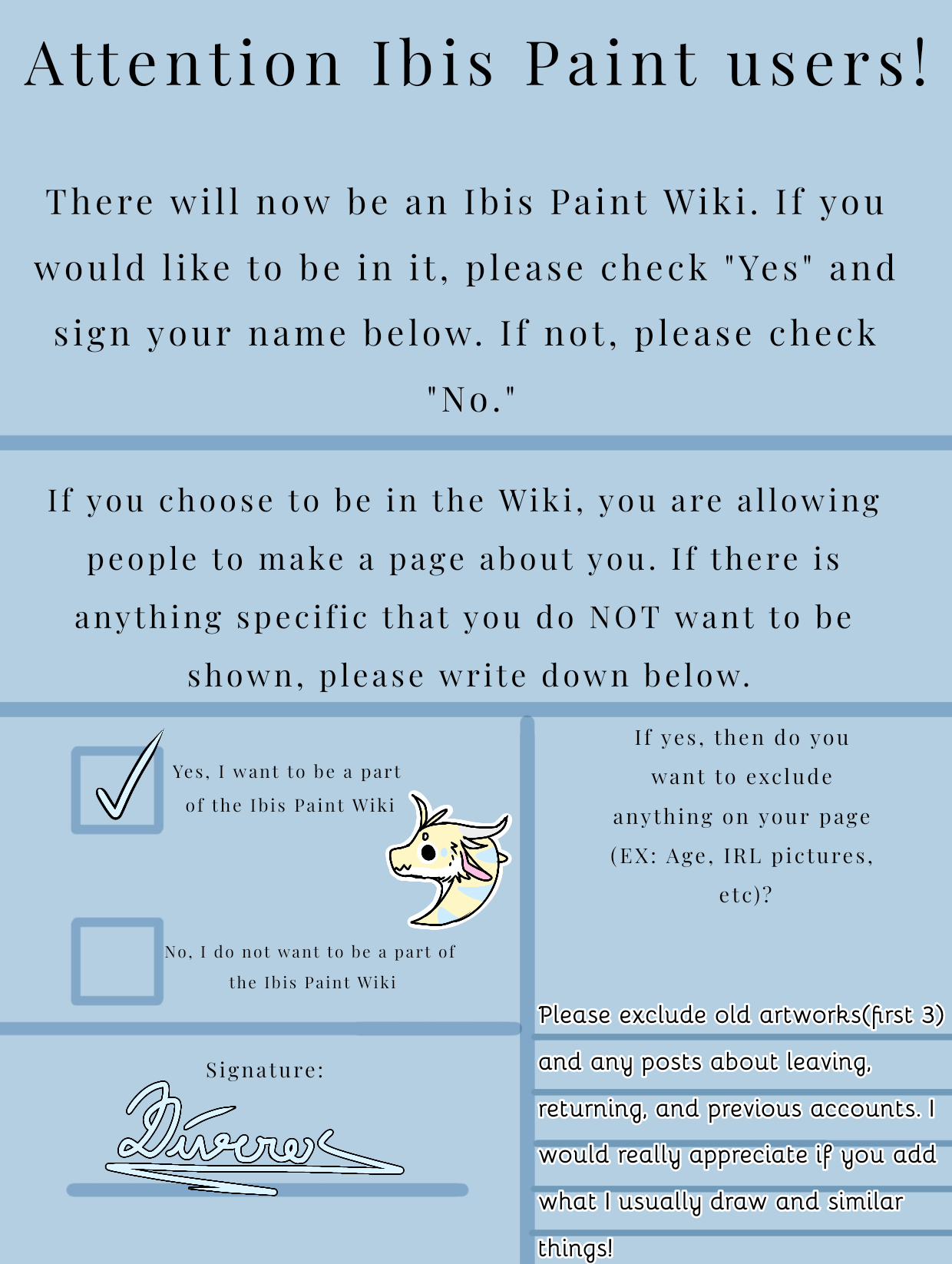 IbisWiki Sign - ibisPaint
