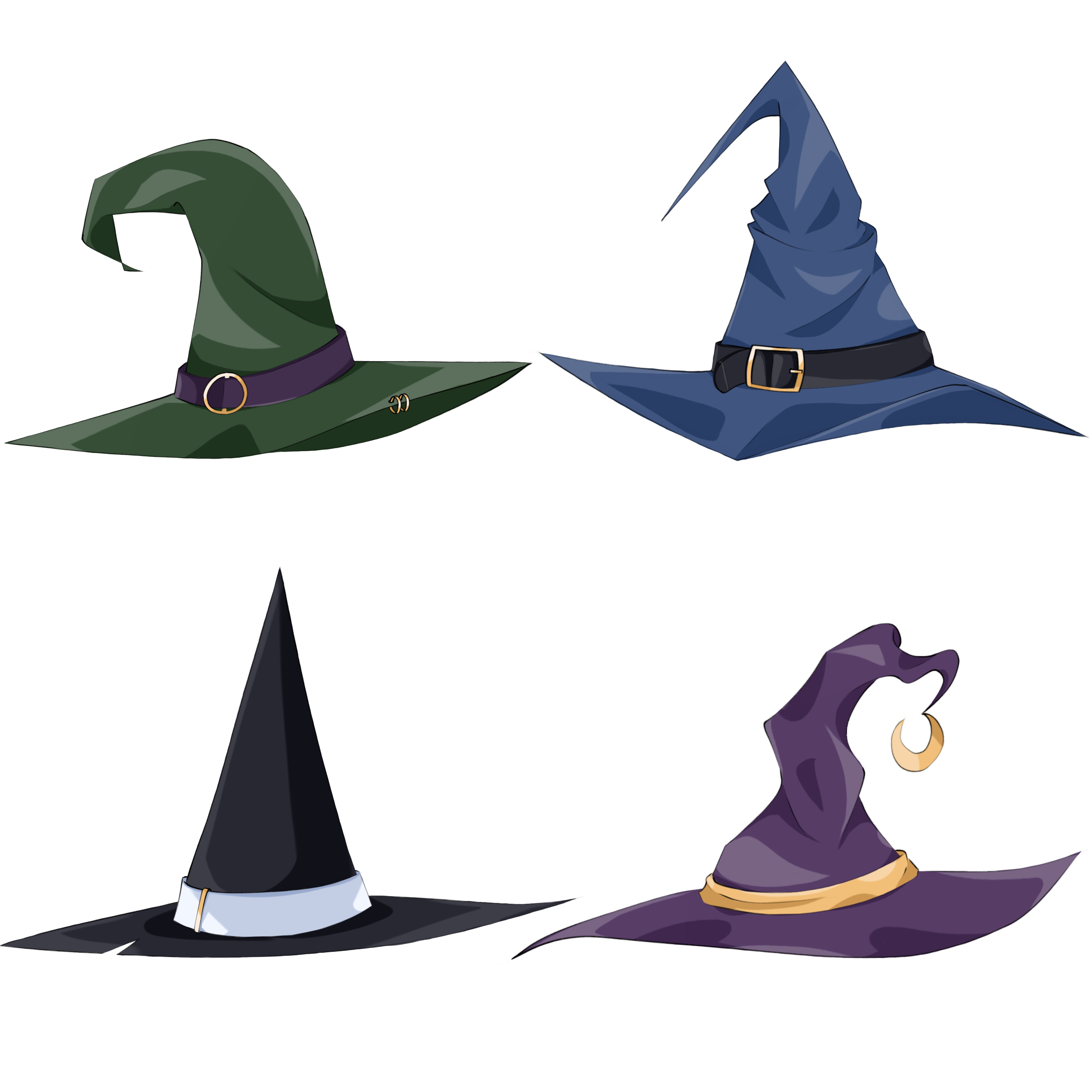 Witch Hat Color - ibisPaint