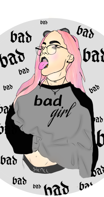 bad girl - ibisPaint