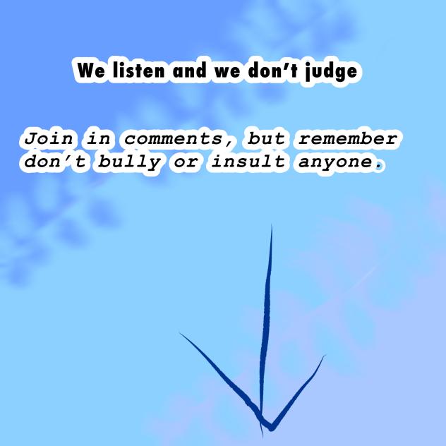 We listen and we don’t judge board - ibisPaint