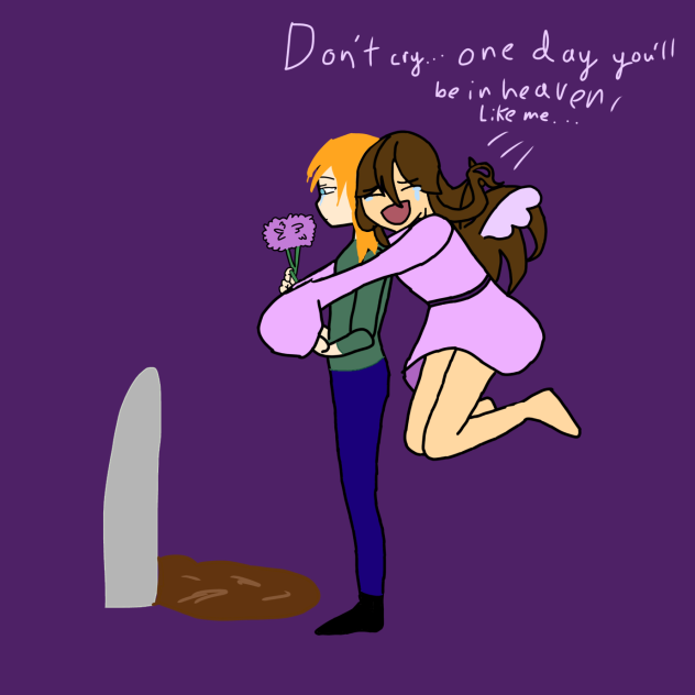 If I died, I’d always be on her side - ibisPaint