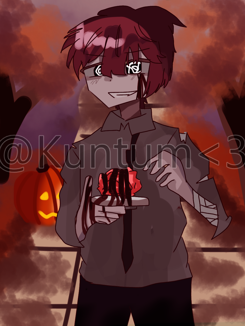 LET'S EAT BRAINS - ibisPaint